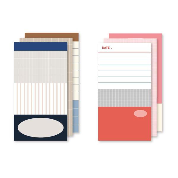 カラー：Plan 2P Aサイズ：パッケージサイズ : 11.2x16.8x2.3 (cm)1セットごとに4つのデザインで多様に使用できます。様々な色とデザインで用途に合わせて選択して使用してみてください1つのデザインあたり約100枚となっ...