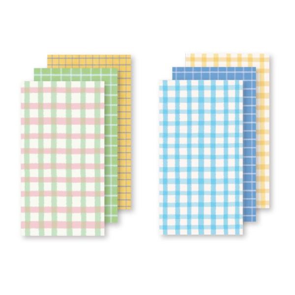 カラー：Unmatched Friends Check 2P Bサイズ：パッケージサイズ : 11.2x16.8x2.3 (cm)1セットごとに4つのデザインで多様に使用できます。様々な色とデザインで用途に合わせて選択して使用してみてくださ...