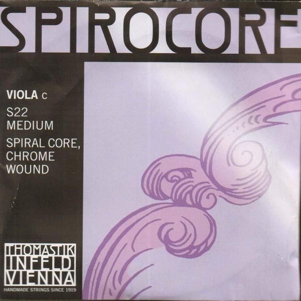 【商品概要】バイオリン、ビオラ弦の名門、オーストリアのトマスティック・インフェルド社製C(S22) スパイラルスチールコア/クロム巻テンション:ミディアム【商品説明】【商品詳細】ブランド：Thomastik-Infeld商品種別：楽器・音響...