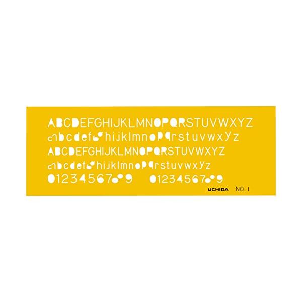 【商品概要】品番:1-843-1001サイズ:幅180×縦65×厚さ0.3mm製造:Made in Japan 日本製材質:ブチレート側面:通常カット商品説明:「スタンダード」アルファベットの大文字と小文字、数字に特化した定規。文字高:6m...