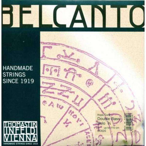 【商品概要】オーストリアのトマスティック・インフェルド社製。言わずと知れた名作ベース弦、ベルカント弦。※ソロチューニング用テンション:ミディアムサイズ: 3/4(標準)【商品説明】【商品詳細】ブランド：Thomastik-Infeld商品種...