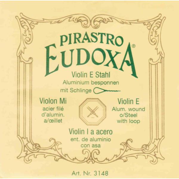 【商品概要】【商品説明】【商品詳細】ブランド：Pirastro商品種別：楽器・音響機器商品名：PIRASTRO EUDOXA オイドクサ 4/4バイオリン弦E線 スチール/アルミ巻 ループエンド Nr.3148製造元：Pirastro商品番...