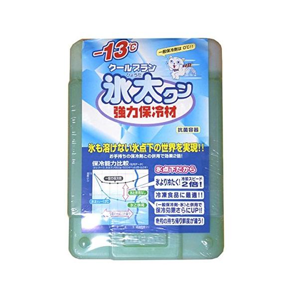 【商品概要】保冷材：-13度凍結にかかる時間：約24時間原材料：主成分　水　増粘材容器：ポリエチレン耐寒・耐熱温度：-25度〜50度内容量：550g目安：8〜10リットルクーラーに550g1個※メーカーによっては仕様・カラー等が予告無く変更...