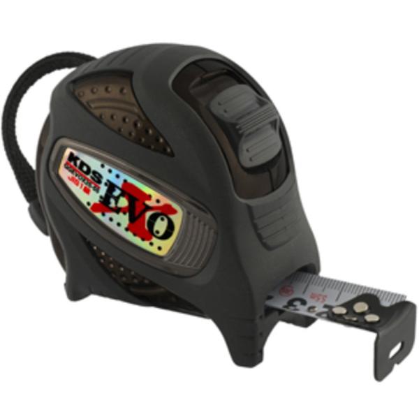 【商品概要】テープ巾:25巾長さ:18尺相当5.5m両面目盛耐久爪大型ベルトクリップ付4点鋲材質:テープ:SK材、ケース:ABS樹脂【商品説明】【商品詳細】ブランド：KDS商品種別：DIY・工具・ガーデン商品名：ムラテックKDS ダブルジー...