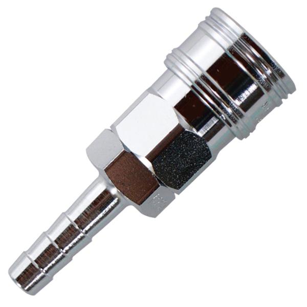 【商品概要】ホース口外径:9mm質量:98g材質:鋼鉄(クロムメッキ)適用流体:空気最高使用圧力:1.5MPa(連続使用可能な許容最高圧力)【商品説明】【商品詳細】ブランド：新潟精機(Niigataseiki)商品種別：旋盤商品名：新潟精機...