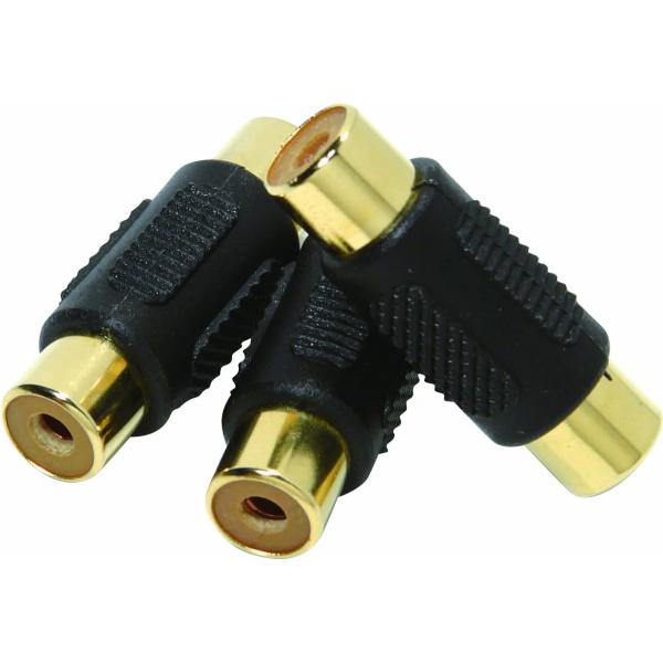 【商品概要】【商品説明】・RCAのケーブル同士をつなぐ為のコネクターです。 ・3個セットなので、地デジなどを取り付けるときに便利です。 ・端子部分は、接触抵抗を抑えた金メッキ仕上げです。【商品詳細】ブランド：Beat-Sonic (ビートソ...