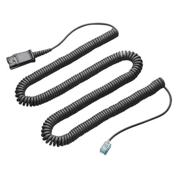 【商品概要】コイルコードは素早く切断されます。【商品説明】Plantronics の QuickDisconnect端子仕様のヘッドセットを 同社製ヘッドセットアンプ M12, MX10, A20J に接続するための軽量カールコード。ヘッド...