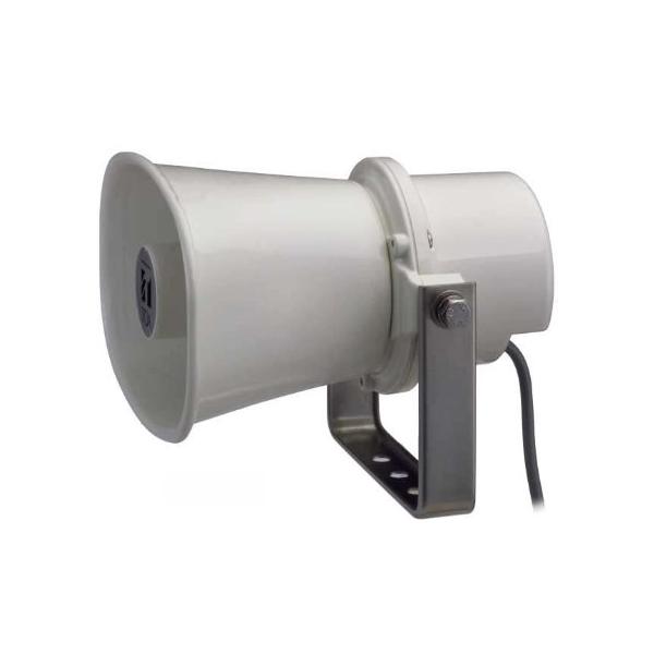 【商品概要】【商品説明】小型軽量で広報、案内放送に適した明瞭性の良いスピーカーです。 ホーンＡ筒はアルミで粉体塗装仕上げ、アングル、ねじ類はステンレスを用い、耐候性に優れています。 また、スピーカーの振動板には音質および耐久性に優れたポリイ...