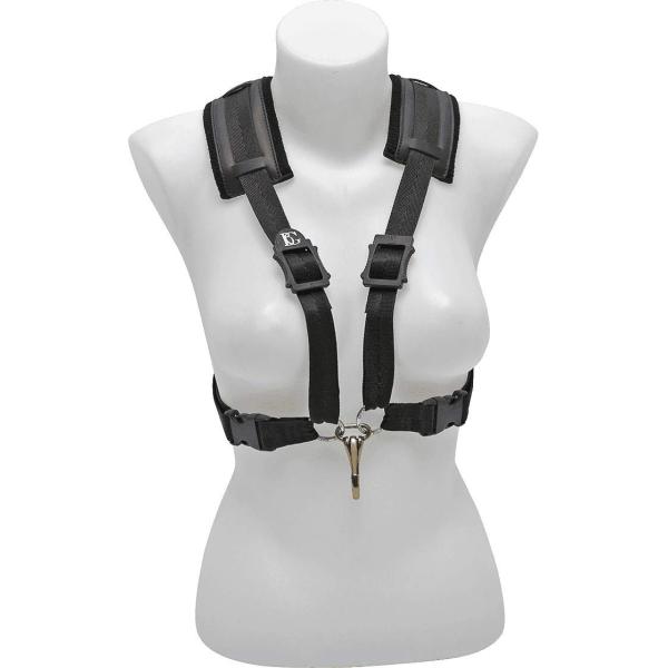 【商品概要】両肩に重量を逃すことで首への負担を減らし、更に4カ所の調整でより細かく体にフィット。上半身全体で楽器を支えるようにデザインされたストラップです。女性向け【商品説明】【商品詳細】ブランド：BG商品種別：楽器・音響機器商品名：BG ...