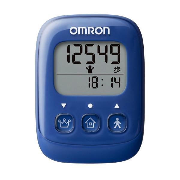 オムロン(OMRON) 歩数計 ブルー HJ-325-B | Marigold | SitePromo