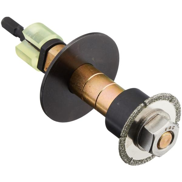 【商品概要】●壁面から飛び出したダクトパイプの内面からのギリギリ切断作業に●壁面より奥への切断に。●室内側からの加工作業でのクロス、壁へのスリキズ防止に●使用電動機:インパクトドライバ(12V以上)、充電ドリルドライバ(12V以上)、電気ド...