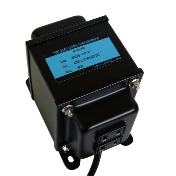 【商品概要】【仕様】定格容量：300VA/入力電圧：AC220〜AC240（50/60Hz）/出力電圧：100V (50/60Hz)/入力プラグ：Cタイプ/出力プラグ：Aタイプ/出力コンセント数：1/プロテクター内蔵/付属品：説明書海外旅行...