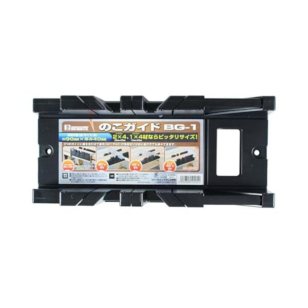 【商品概要】本体：ABS樹脂サイズ：巾90ｍｍ×厚み40ｍｍ生産国：中国【商品説明】【商品詳細】ブランド：ビッグマン(Bigman)商品種別：DIY・工具・ガーデン商品名：Bigman(ビッグマン) のこガイド BG-1製造元：ビッグマン(...