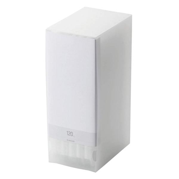 【商品概要】コンパクトにたっぷり収納!新開発の不織布を使用したBlu-ray/DVD/CDをきれいに整理・分類できるBlu-ray/DVD/CD用ディスクファイル対象メディア:Blu-ray/DVD/CD収納数:120枚付属品:背ラベルカー...