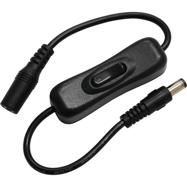 【商品概要】【スイッチ付き延長ケーブル】ACアダプターから機器へ電力を供給するケーブルの途中に、ON／OFF操作を可能にする「スイッチ部」を設けています。これにより「電源を抜く」「アダプター本体のスイッチを探す」といった手間を大幅に省けます...