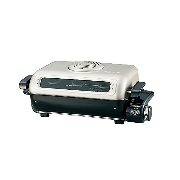 【商品概要】長さ35cmのサンマを4尾1度に焼けるプラチナ触媒フィルター搭載で魚の煙やニオイ成分を約90%カット両面焼きだから裏返し不要熱効率がよく皮はパリッと中はふんわり焼ける焼いた魚をくずさず取り出せる「魚取器」つき分解して丸洗いできる...