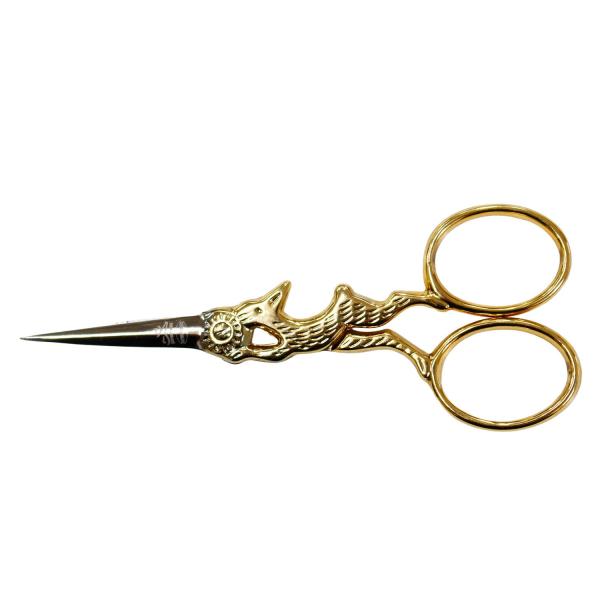 【商品概要】全長10cmイタリア産の刺繍ハサミ。先端が細く鋭くなっており、刺しゅうなどの細かい作業に最適です。素材：ゴールドメッキ/高炭素鋼【商品説明】【商品詳細】ブランド：Premax商品種別：文房具・オフィス用品商品名：プレマックス(P...