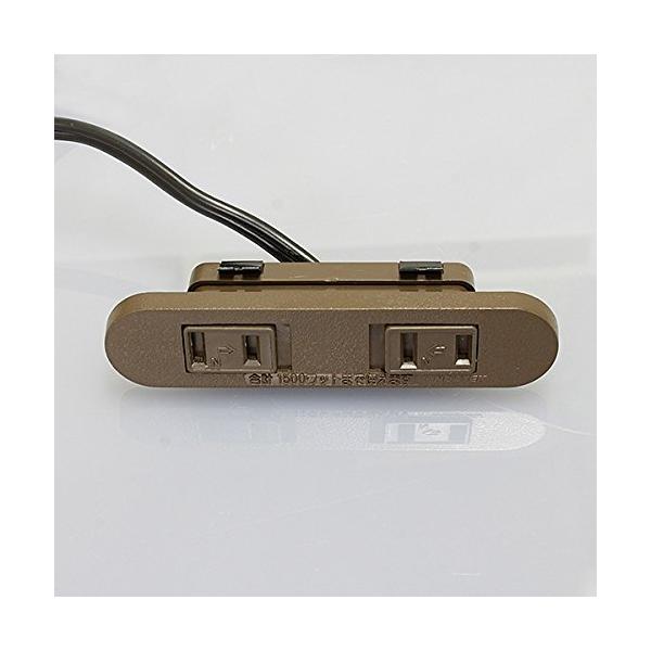 【商品概要】【商品説明】メーカー：NOATEK(ノアテック) / 株式会社ノア　　 <br/> シリーズ名： 家具用コンセント　　　<br/> <br/> 本体色：茶色<br/> コード色：黒...