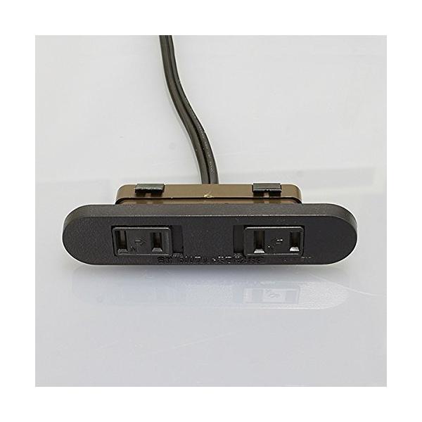【商品概要】【商品説明】メーカー：NOATEK(ノアテック) / 株式会社ノア　　 <br/> シリーズ名： 家具用コンセント　　　<br/> <br/> 本体色：黒色<br/> コード色：黒...