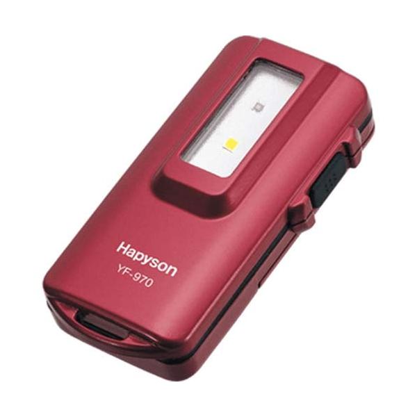 【商品概要】【電池寿命】連続約700回 (約1分毎に10秒発行時:20℃) (アルカリ)【光 源】紫外線LED×1、白色LED×1【大きさ】約47×25×96mm【質 量】約85g(電池含)【商品説明】【商品詳細】ブランド：ハピソン(Hap...