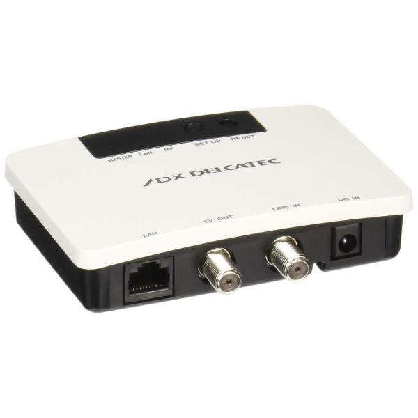 【商品概要】テレビ同軸線でIPネットワークを構築する通信モデムです。テレビ配線を利用するので、省線化が図れ、配線を見せずに短時間で施工できます。親機・子機兼用モデル。スイッチ一つで親機に設定できます(出荷時は子機設定)。子機は、親機1台に対...