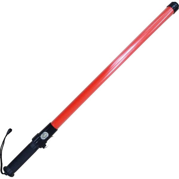 【商品概要】サイズ:(全長)750mm・(ライト部)510×径30mm・(グリップ部)115×径33mm、質量:約325g光源:赤色LED×9灯・白色SMD×2灯、明るさ:白色SMD50ルーメン実用点灯時間:(点滅)48時間・(点灯)25時...