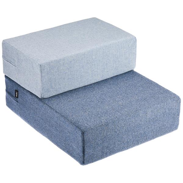 【商品概要】本体サイズ(幅X奥行X高さ):50×40×25cm本体重量:3.5kg原産国:中華人民共和国段差の上り下りをサポートするステップ。ゆるやかな傾斜で足が短い犬猫・小さい犬猫やシニアにもやさしい。広げてマットとして、折りたたんで2段...