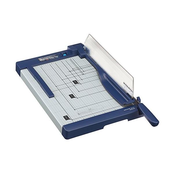 【商品概要】狙ったところで切りやすい、押し切り式ペーパーカッター【サイズ】 A3 【裁断幅】 445mm 【裁断能力】 PPC用紙10枚※※裁断能力表示はPPC用紙(64g/m2)を使用時の数値です。【外寸法(W・D・H)サポート板取り付け...