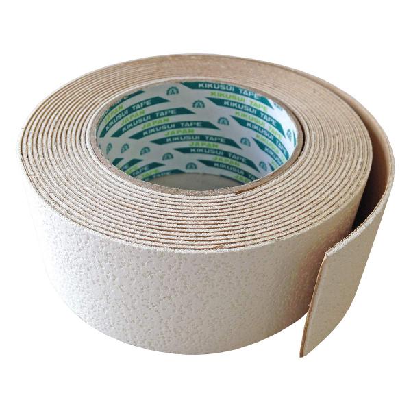 【商品概要】サイズ： 5cm幅×5m巻き（1.5mm厚）色： 白（白線）素材： 合成ゴム（ビーズ反射）粘着性のあるテープですが、施工箇所を良く清掃していただき、プライマーを利用して貼り付けた後に、ゴムハンマーで叩いてしっかりと圧着することで...