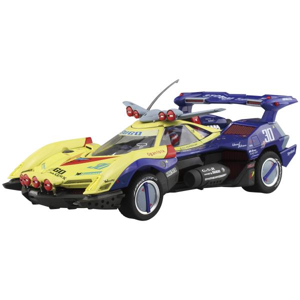 【商品概要】(C)サンライズ組み立て塗装が必要なプラモデル。別途、工具、塗料等が必要。1/24スケール未塗装プラスチック組み立てキットG.S.Xのバリエーションラリーモードの登場設定画によるウイングオープン状態、ドア開閉状態を再現タイヤ、シ...