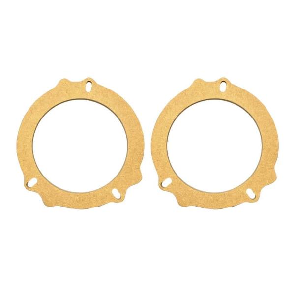 【商品概要】同梱品：商品、取扱注意事項スピーカー対応サイズ：10ｃｍ（口径95ｍｍ）厚さ：9ｍｍ素材：MDF適合車種：BMW Fシリーズ（Fシリーズのミニは取り付け不可）防水処理：未処理（ご自身で行ってください）【商品説明】社外スピーカーを...