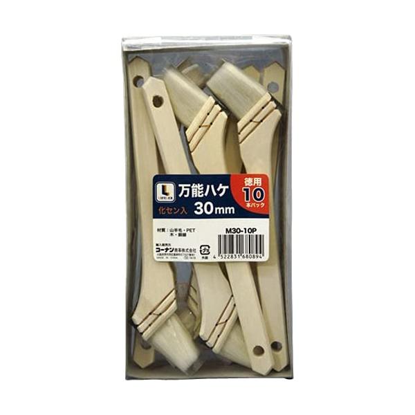 【商品概要】【サイズ】３０ｍｍ<br><br>【仕様】<br>●材質：山羊毛・ＰＥＴ・木・銅線<br><br>【ご使用注意事項】<br>※新しいハケを使う前には、よくし...