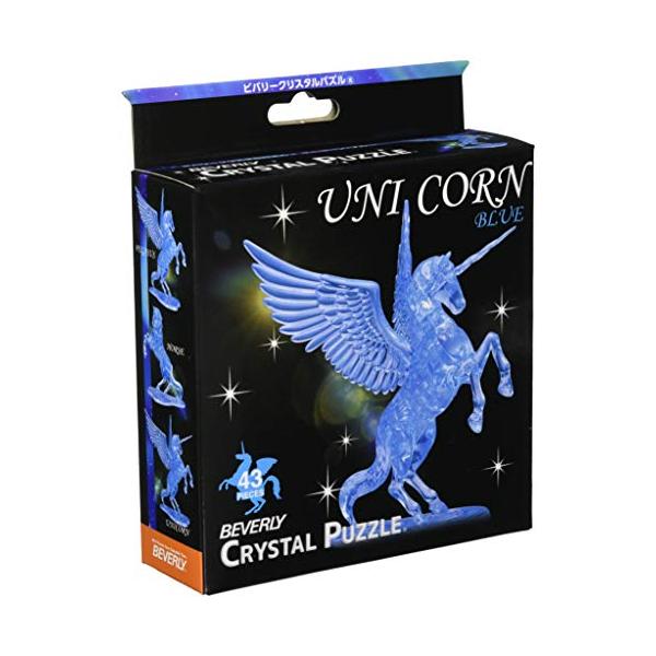 【商品概要】透明ピースを組み上げる立体ジグソーパズル完成したらSNSに!セット内容:パズルピース(ユニコーン41個、センターポール2個)、台座1個、組み立てキー1個、ポイント説明書【商品説明】【商品詳細】ブランド：ビバリー(BEVERLY)...