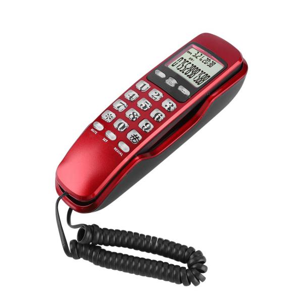 【商品概要】【商品説明】【商品詳細】ブランド：Mugast商品種別：家電＆カメラ商品名：Mugast 電話機 ミニウォール コード付き電話 DTMF / FSK クリアな音 コールバック機能 固定電話機 (レッド)色：レッド【当店からの連絡】