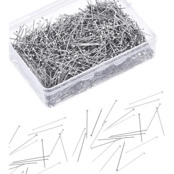 【商品概要】針長:約26mm。材質:スチール入数:約1200本。金属材料、耐磨耗性、曲げにくく、鋭い点。広い用途:事務用品、縫製、工芸品、日常生活に使用十分です。【商品説明】虫ピン 26mm 約1500本【商品詳細】ブランド：YOUOWO商...