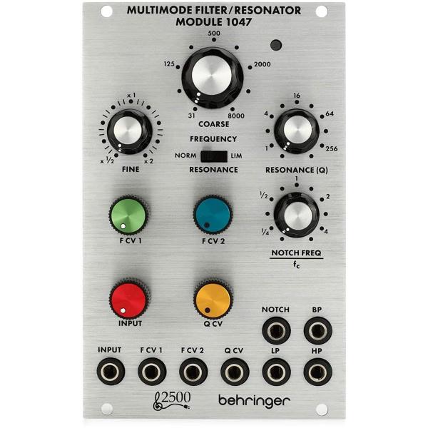 【商品概要】「2500」シリーズの回路を本格的に再現したマルチモードフィルター/レゾネーターモジュールさまざまなフォルマントシェーピングとトーンモジュレーションを提供するハイレゾナンスの12dBフィルターフィルターはハイパス、バンドパス、ロ...