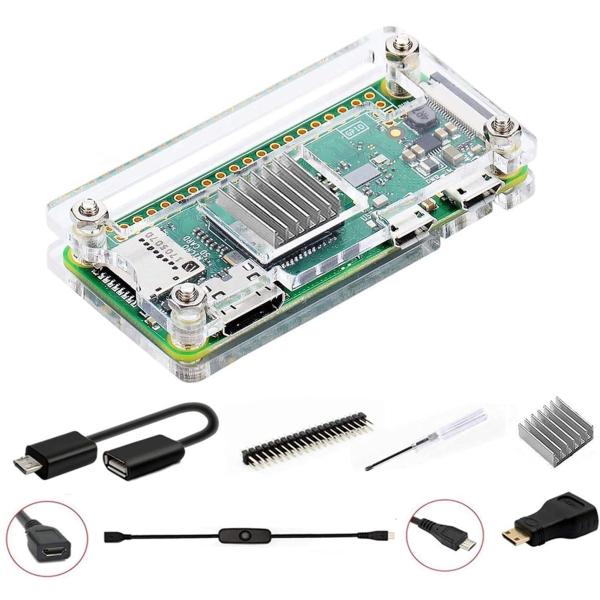 【商品概要】Raspberry Pi ZeroおよびRaspberry Pi Zero Wと互換性があります（Raspberry Pi Zeroボードは含まれていません）;Raspberry Pi Zero / Zero W用のブラックAB...