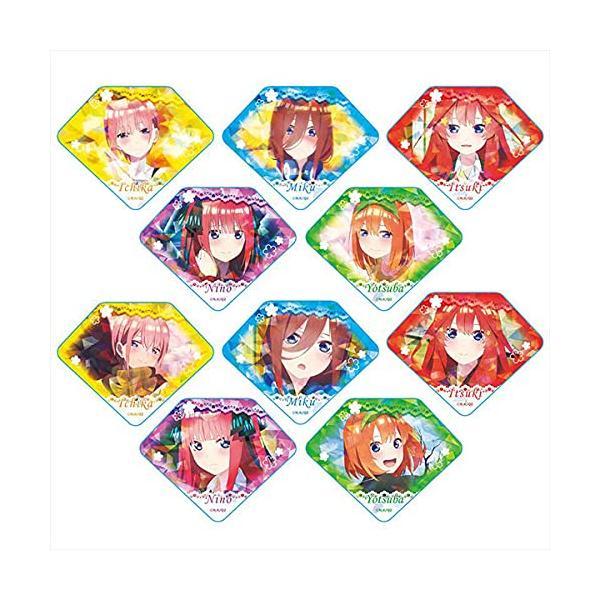 【商品概要】(C)春場ねぎ・講談社／「五等分の花嫁∬」製作委員会【商品説明】【商品詳細】ブランド：azumaker商品種別：文房具・オフィス用品商品名：アズメーカー(Azu Maker)五等分の花嫁∬ トレーディングプリズムバッジ vol....