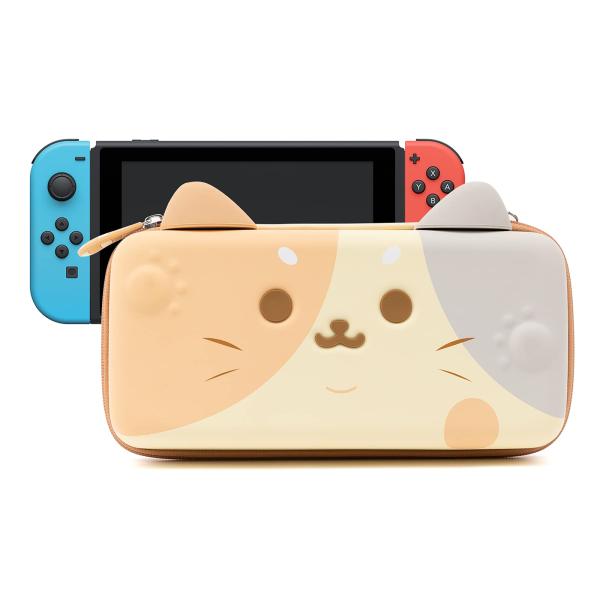 【商品概要】??大容量??：Switch/Switch oled本体、Joy Con、HDMIケーブル、ゲームカード10枚、充電器と他の小物類を収納できます。カードなどの小さいものの紛失を有効的に防止し、空間も大幅に節約し、部屋の片付けに大...