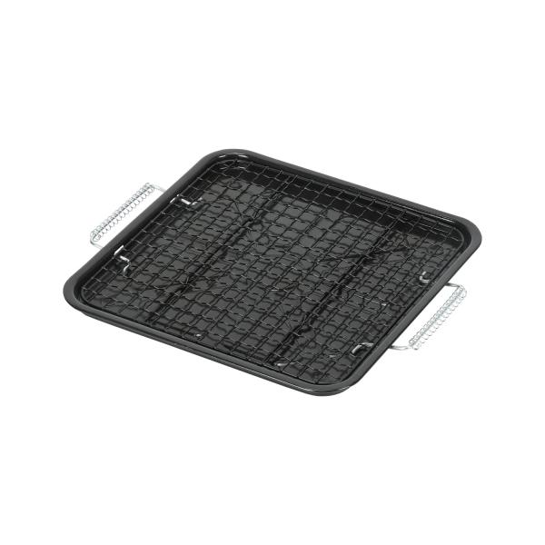 【商品概要】製品サイズ:(約全長22×幅22×高さ1.5cm製品重量:(約)0.58kg素材・材質:本体/鉄(ほうろう)、焼きアミ/鉄(シリコーン樹脂塗装(ふっ素樹脂含有))、取っ手/鉄(亜鉛めっき)生産国:中国※IH・ガス火専用【商品説明...