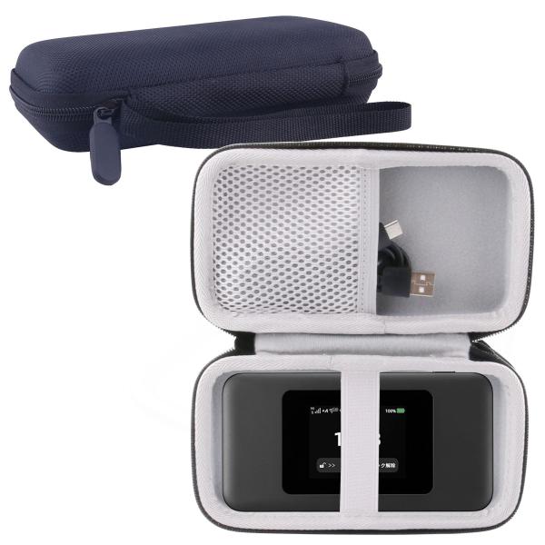 【商品概要】WERJIA 収納ケース互換の Speed Wi-Fi DOCK 5G 01/プレミアムチャージWiFi] (100GB/365日付)/Galaxy Mobile Wi-Fi SCR01モバイルルーター ケース材質：耐久性のある...