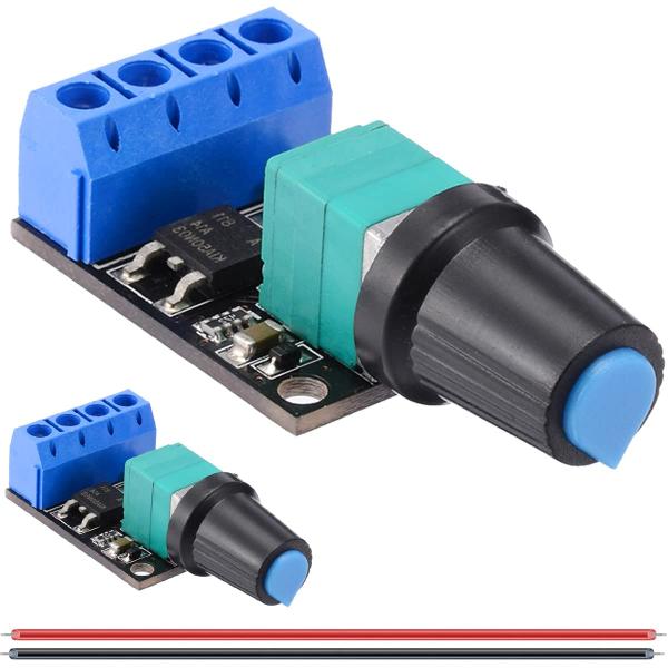 【商品概要】モジュール: このモジュールは、スイッチ機能付きのPM DCモーター速度調整に属し、速度制御モードはPWM無段階速度調整であり、光の調整にも使用できますパラメータ: 供給電圧：DC5?16V、連続電流：10A、効率：最高効率は9...