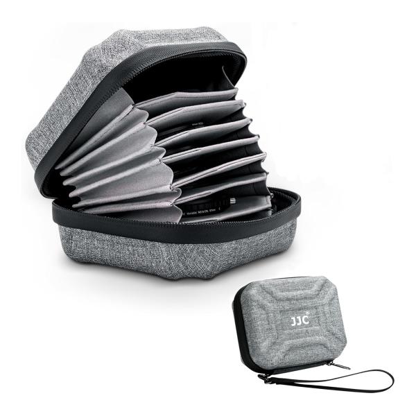 【商品概要】【大容量】10枚 UV ND CPL フィルターを同時収納ができ、95mm径までのフィルター対応します【耐衝撃、防塵、防湿】高品質で環境にやさしい素材でできており、防塵・耐衝撃・防湿性の特徴があります。【フィルター保護】収納ボッ...