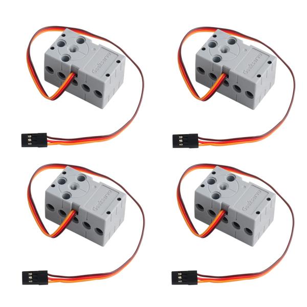 【商品概要】[Geekservo 2kgグレーサーバ]:プログラム可能;限界の角度:360°です;最大トルク:2kg.cmです;動作電圧範囲:4.8V ~ 6vです;削減率は300分の1です。制御システム:パルス幅を変更します;回転方向:反...