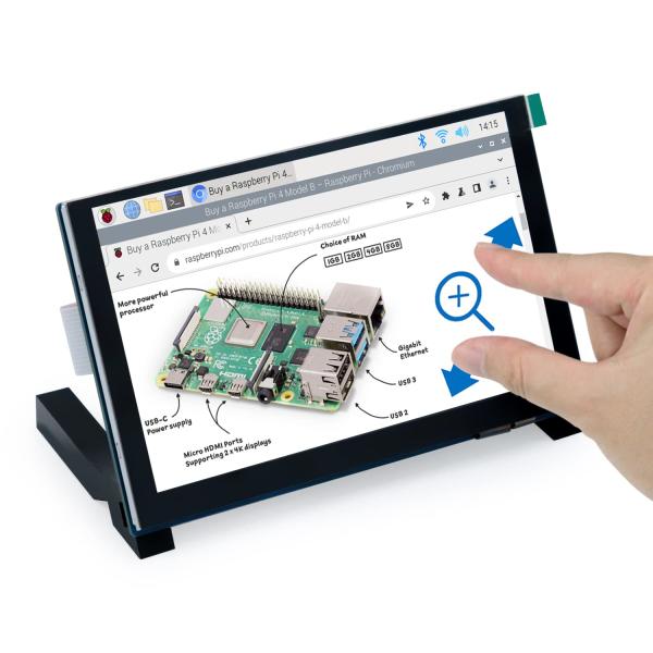 【商品概要】Raspberry Pi向けに特化：ディスプレイポート（Raspberry Pi 5ではCAM/DISP、4とそれ以前はDISPLAY）に接続するだけで良い互換モデル：Raspberry Pi 5 / 4B / 3B+ / 3B...