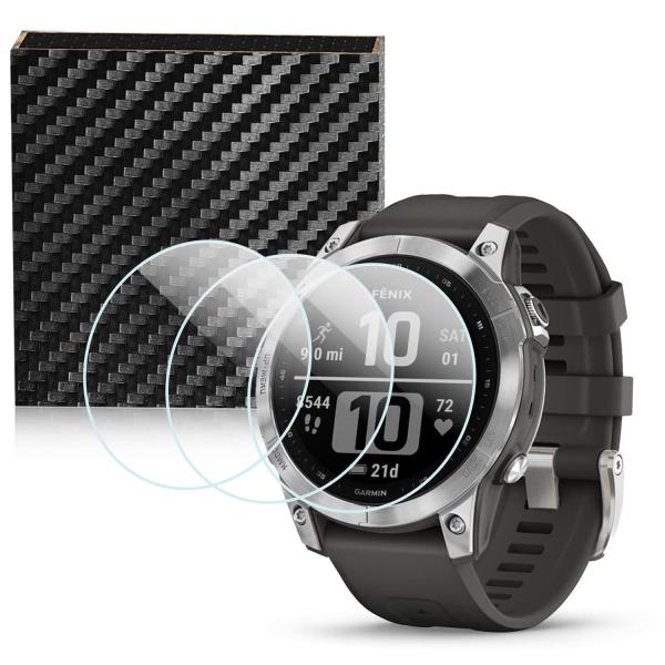 【商品概要】【対応機種】Garmin Fenix 7/7 Solar/7 Sapphire Solar 47mmに対応し、表面保護を提供し、取り外しも簡単です。自動接着: 高品質の帯電防止吸着フィルムで、製品の接着と分離が簡単で、操作が簡単...