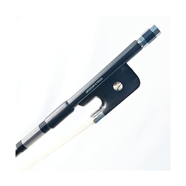 【商品概要】コントラバス弓　丸弓　4/4サイズ　仏式　白馬毛アルティジャーノ＆バイオリンの楽弓は、安心の１年保証付きです。保証内容の詳細は別途画像をご覧ください。アルティジャーノ＆バイオリン オリジナル弓バッグ付属【商品説明】【商品詳細】ブ...