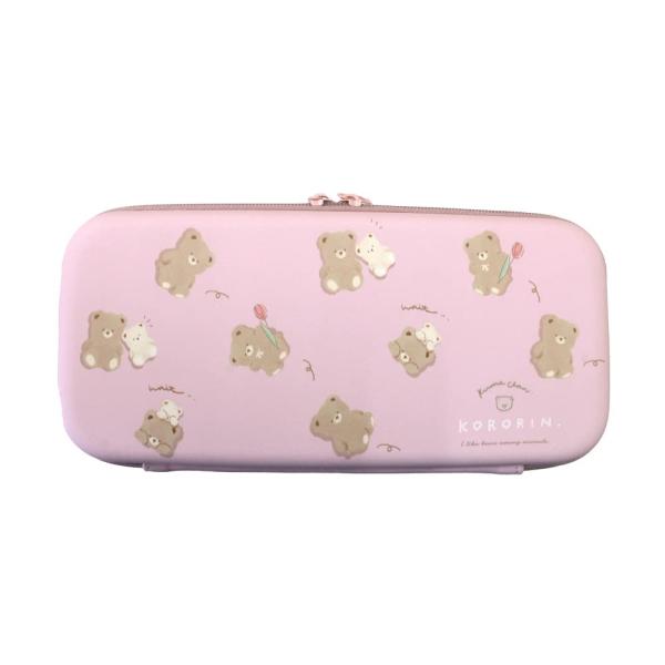 【商品概要】【Q-LiAとコラボ! おしゃれでかわいいポーチ♪】かわいいファンシー商品を手掛けている『Q-LiA』と、POPなカラーでかわいいポーチの『ユニポ』がコラボ!ちっちゃいアニマルに癒されるSwitch用ポーチです。ころころ転がる動...