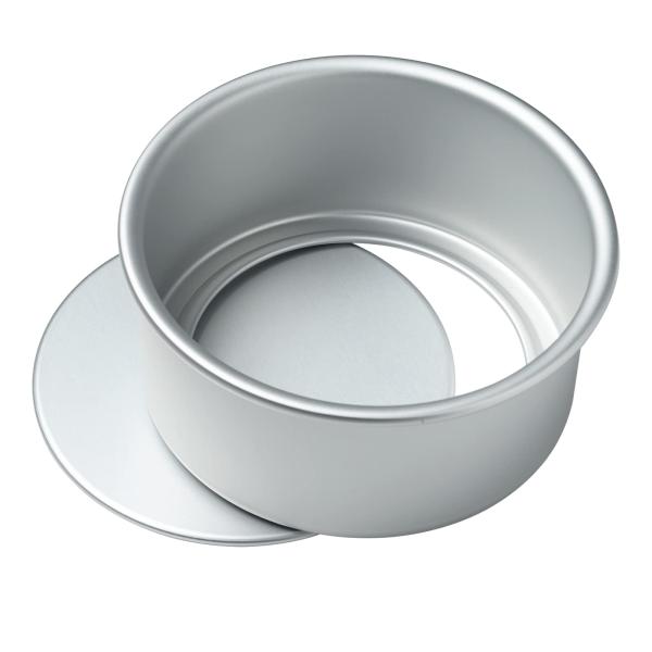 【商品概要】素材・材質:アルミニウム(アルマイト加工) サイズ:直径×高さ/20.3×10.2cm 生産国：中国 電子レンジ 使用不可 オーブン 使用可能お菓子作りの基本のケーキ型、直径20cmのデコレーション型です。アルミニウムは鉄よりも...