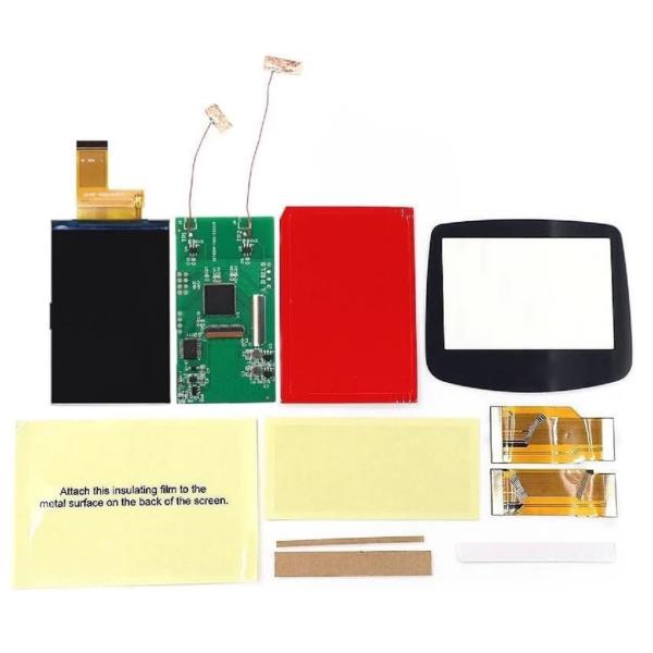 【商品概要】従来バージョン「V4」より進化!! ゲームボーイアドバンス専用バックライトIPS液晶 - 今、流行のIPS液晶にカスタマイズして、綺麗な画像でプレイしよう!!　■重要なお願い■ 必ず、シェルへ組み込む前に、配線を済まして動作チェ...